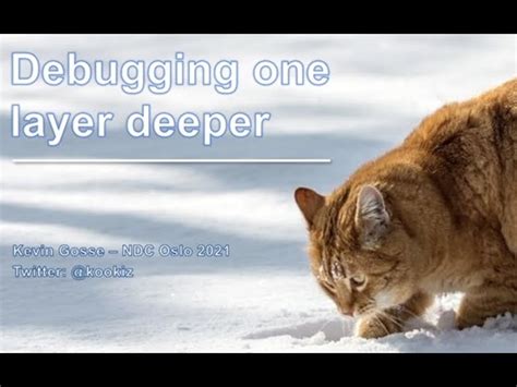 Ndc Conferences Talk Debugging One Layer Deeper From Ndc Conferences