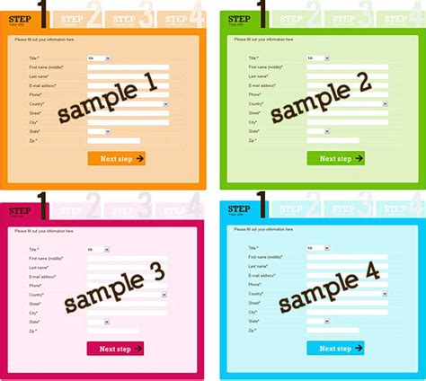 Css Form Tutorial How To Improve Web Order Form Design