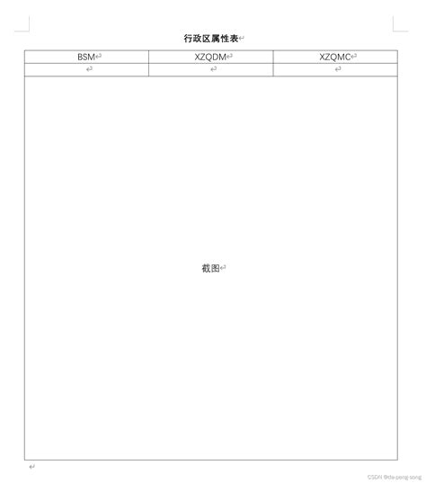 Arcgis Arcpy代码工具——将要素属性表字段及要素截图插入word模板arcpy模板word Csdn博客
