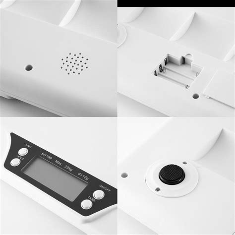 Badu Bg НОВА Lcd цифрова електронна стабилна везна Бебешка везна 20 кг Мини многофункционална