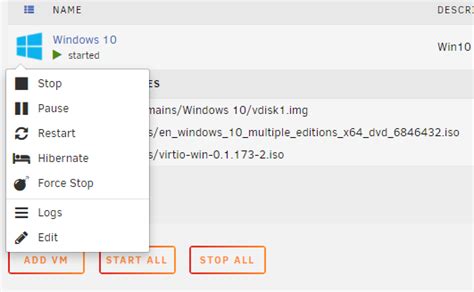 Vnc For Vms Missing Vm Engine Kvm Unraid