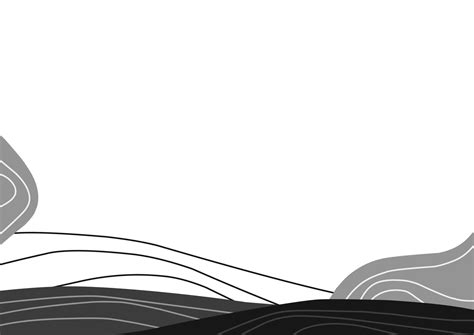 Black And White Abstract Monochrome Background With Minimalistic Design