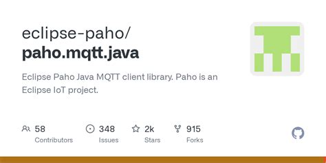 Releases · Eclipse Pahopahomqttjava · Github