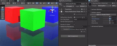 Planar Reflection Mipmap Bias Unity Engine Unity Discussions