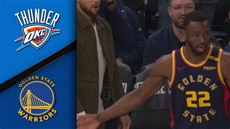 Golden State Warriors Highlights Vs Oklahoma City Thunder Golden State Warriors