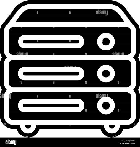 Files Server Icon Stock Vector Image And Art Alamy