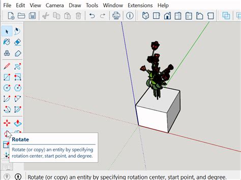 Cant Leave A Copy When Rotating Sketchup Sketchup Community