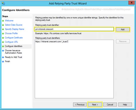 Installing And Configuring Adfs Integration With Sharepoint 2013 Step By Step Guide