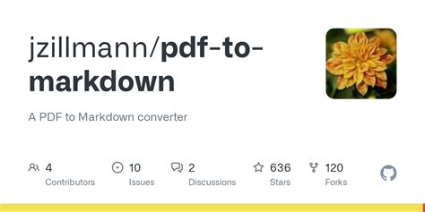 Pdf To Markdownindexhtml At Master · Jzillmannpdf To Markdown · Github