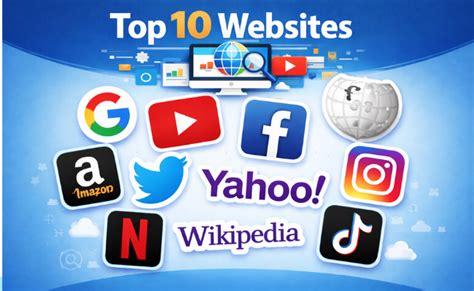 Top 10 Most Visited Websites In The World 2026