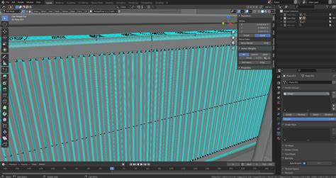 Removing A Harden Normals And Weighted Bevels Blue Color From The Edges Modeling Blender