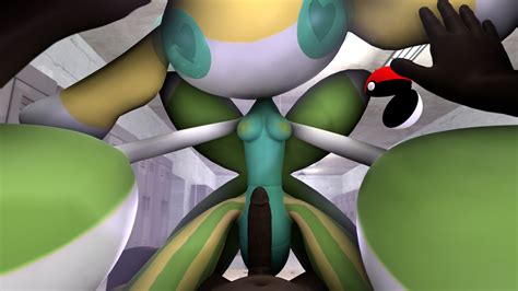 Rule 34 3d 3d Artwork Anthro Decabell Lurantis Nipples Penis Pokémon Species Pokemon