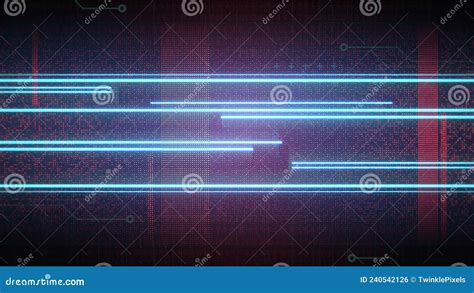 Computer Screen With Lines And Grid Stock Footage Video Of Flare Information