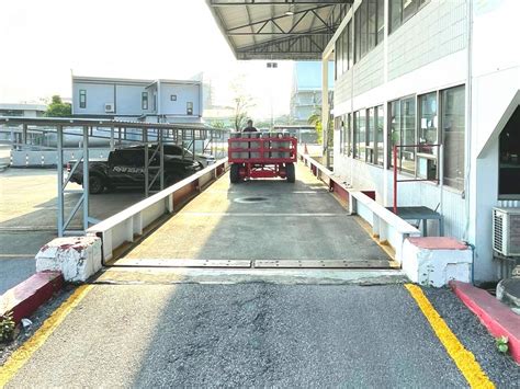 ตรวจเครื่องชั่งรถบรรทุกพื้นปูน 18 เมตร พิกัด 80 ตัน จังหวัดสมุทรปราการ บริษัท บางกอก ดี แมเนจเ