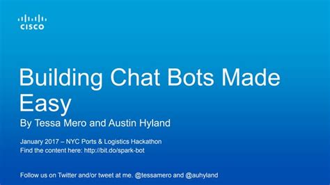 Building Chatbots Ppt