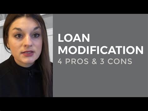 What Is A Loan Modification Commons Credit