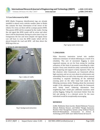 Smart Algorithm For Traffic Congestion And Control PDF