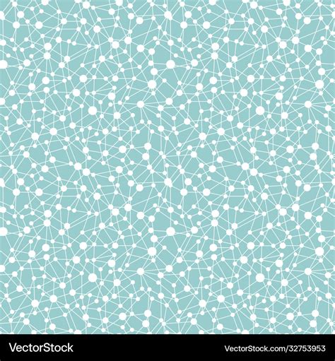 Neural Network Seamless Pattern Royalty Free Vector Image