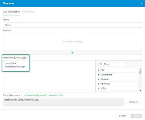 The Assets Server Query Syntax Home