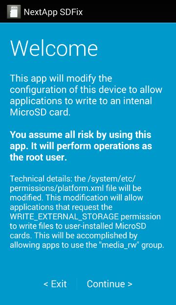 Fixing External Sd Card Write Issue On Android 44 Kitkat Techno Faq