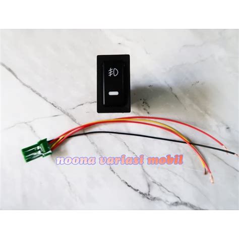 Jual Saklar Switch Foglamp Lampu Kabut Universal Noona Variasi Mobil Shopee Indonesia