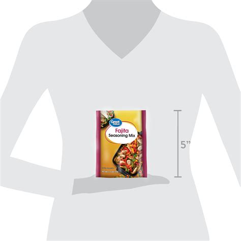 Great Value Fajita Seasoning Mix 125 Oz