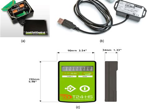 Accessories Of The Load Cell A Wireless Sensor System B T24 Bsu Download Scientific