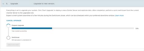 Overview Of The Vcenter Server Upgrade Process