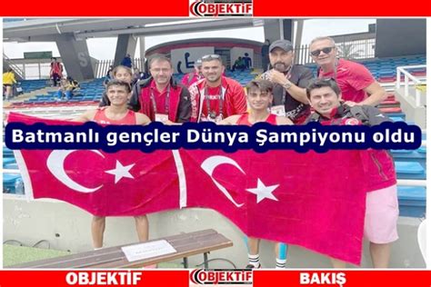 DÜZENLİ VE SIKI ÇALIŞMA BAŞARIYI GETİRDİ Batman Objektif Gazetesi
