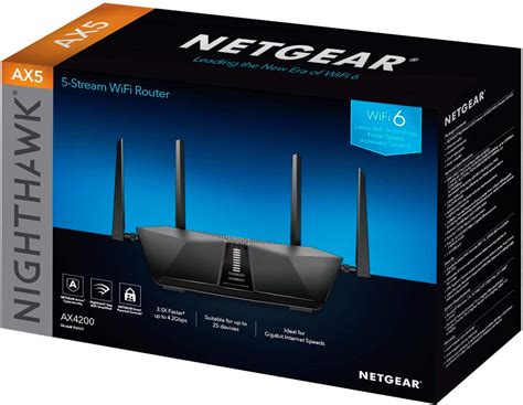 Questions And Answers NETGEAR Nighthawk AX Dual Band Wi Fi Router Black RAX NAS Best Buy