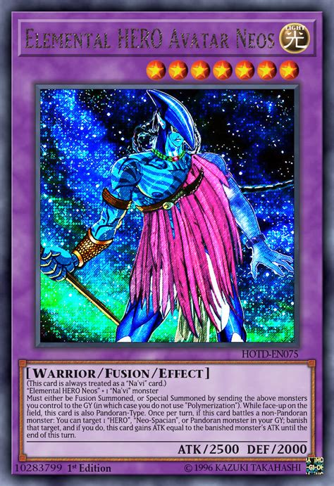 Elemental Hero Avatar Neos By Chaostrevor On Deviantart