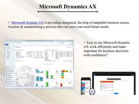 microsoft dynamic ax overview with financial and technical features ppt