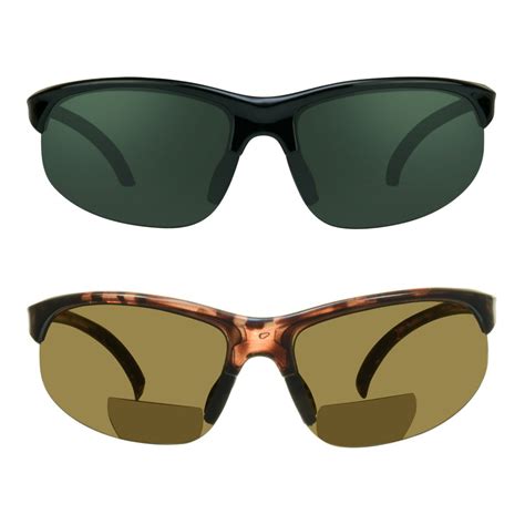 Prosport Sunglasses Prosport Bifocal Sunglasses Readers For Men And Women Brown And Grey Lens