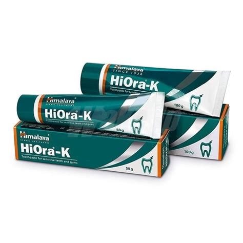 Himalaya Hiora K Toothpaste 100 G Toothpaste For Sensitive Teeth And Gums