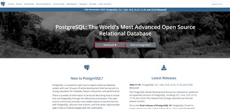 Postgresql Postgresql 설치방법