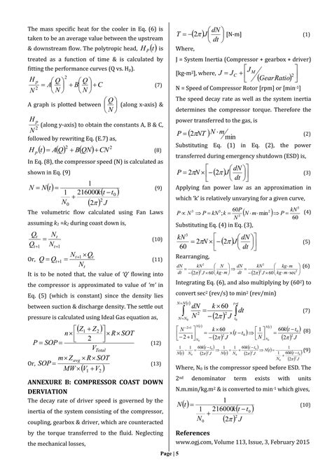 Centrifugal Compressor Settle Out Conditions Tutorial Pdf Weather Science