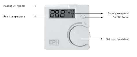 Eph Controls Combipack3 Wireless Non Programmable Thermostat User Guide