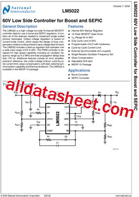 LM Datasheet PDF National Semiconductor TI