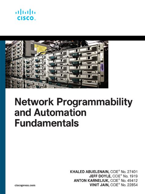 Network Programmability And Automation Fundamentals Pdf