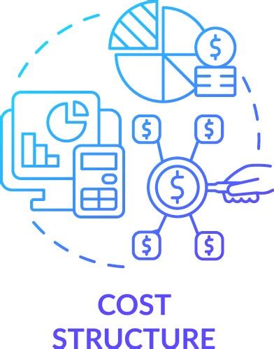 Cost Structure Icon Vector Images Over 1200