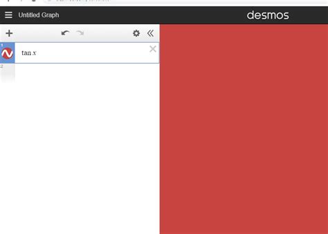 Desmos Graph Of Y Tan X Zoomed Out Really Far Looks Like The Flag Of