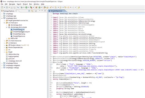 Github Isisaddonsisis App Simpledsl Apache Isis Simpleapp As Generated From The Simpleapp