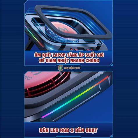 Quạt Tản Nhiệt Laptop Memo Fl08 Tản Khí Nén Turbo 2400rpm Giảm Nhiệt