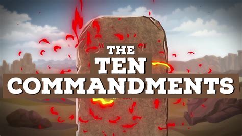 The Ten Commandments Catholic Central Youtube