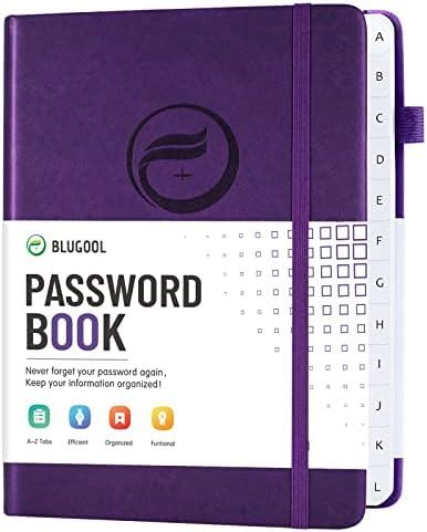 Amazon Com Password Book With Alphabetical Tabs Hardcover Password Keeper Password Notebook