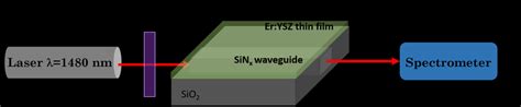 10 Butt Guided Coupled Spectroscopy Setup Consisting On An Input Fixed
