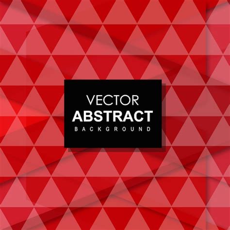 Free Vector Red Abstract Vector Background