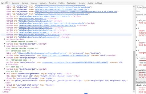 оптимизация сайтов Удалите код javascript и css блокирующий