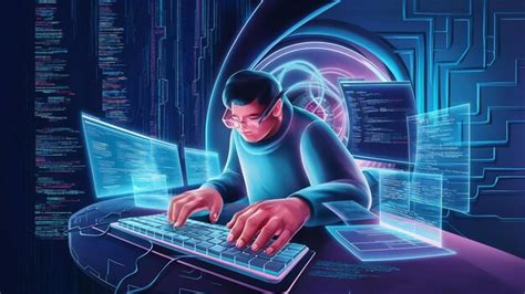Premium Photo Programming Code Abstract Technology Background Of Software Developer And