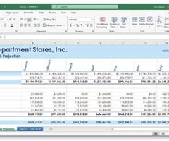 Excel Module 3 Working With Large Worksheets Charting And What If Analysis Flashcards Quizlet